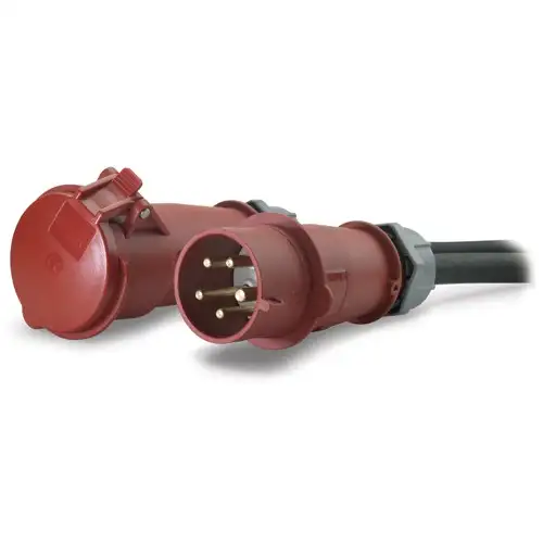 APC IN-LINE CURRENT METER, 32A, 230V, IEC309-32A 3-PH, 3P+N+G