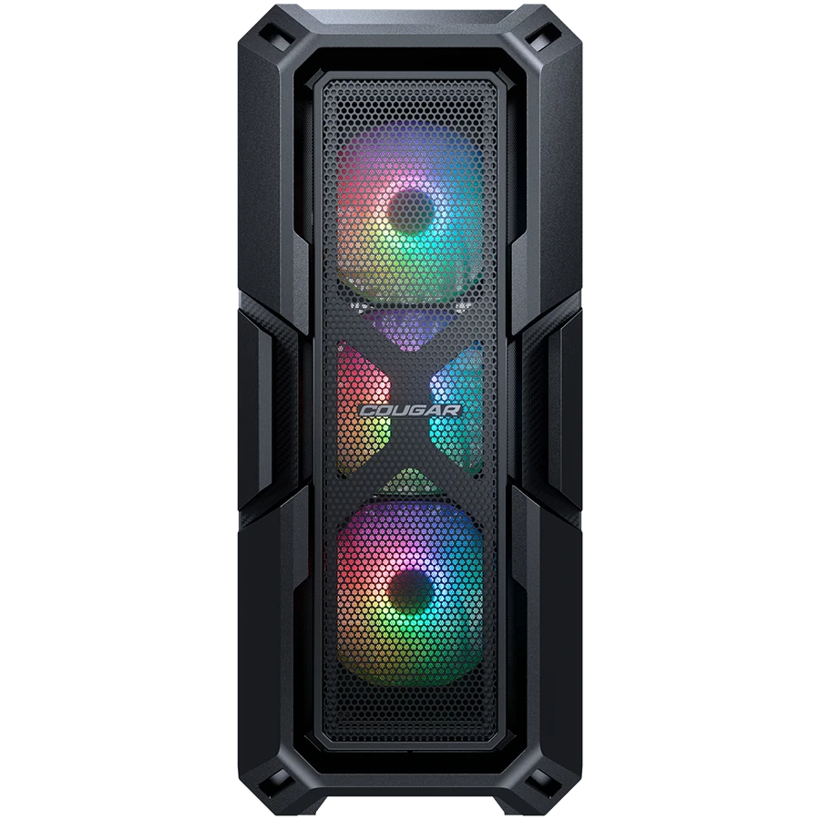 COUGAR | MX440 Mesh RGB | PC Case | Mid Tower / Mesh Front Panel / 3 x ...