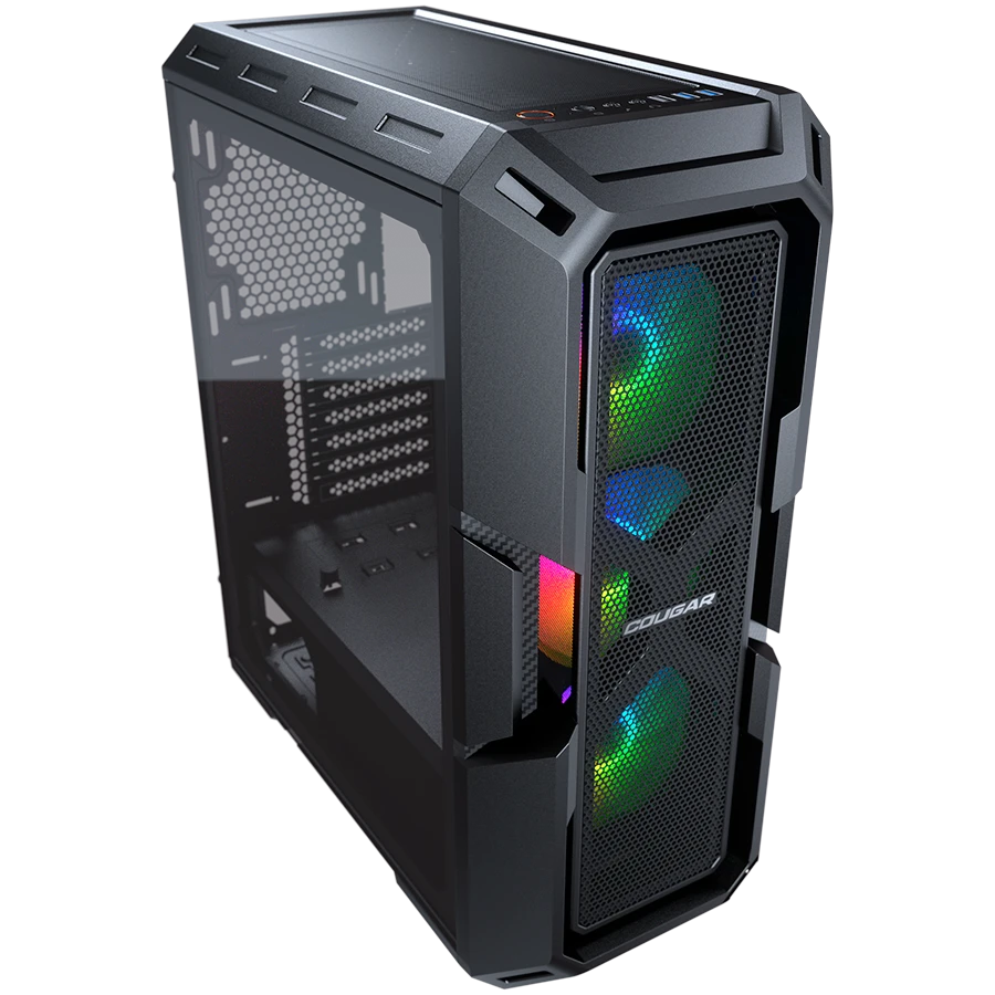 COUGAR | MX440 Mesh RGB | PC Case | Mid Tower / Mesh Front Panel / 3 x ...