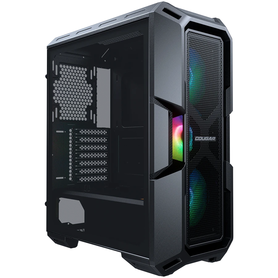 COUGAR | MX440 Mesh RGB | PC Case | Mid Tower / Mesh Front Panel / 3 x ...